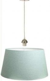 Hanglamp Merone celeste, Ø70